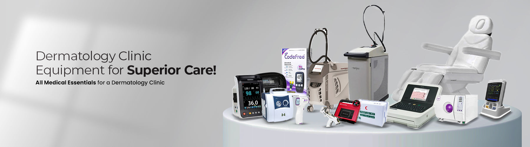 Dermatology Clinic Disposables| Medical & Surgical Supplies — MERGEsouq