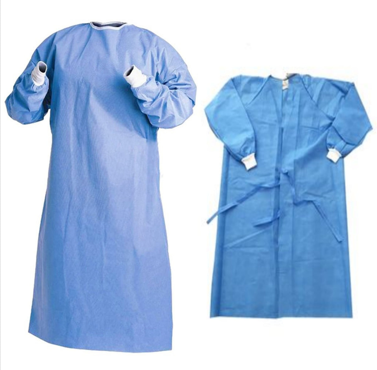 Medical Disposable Gowns| Pack of 100| Single Use Surgical Gown — MERGEsouq