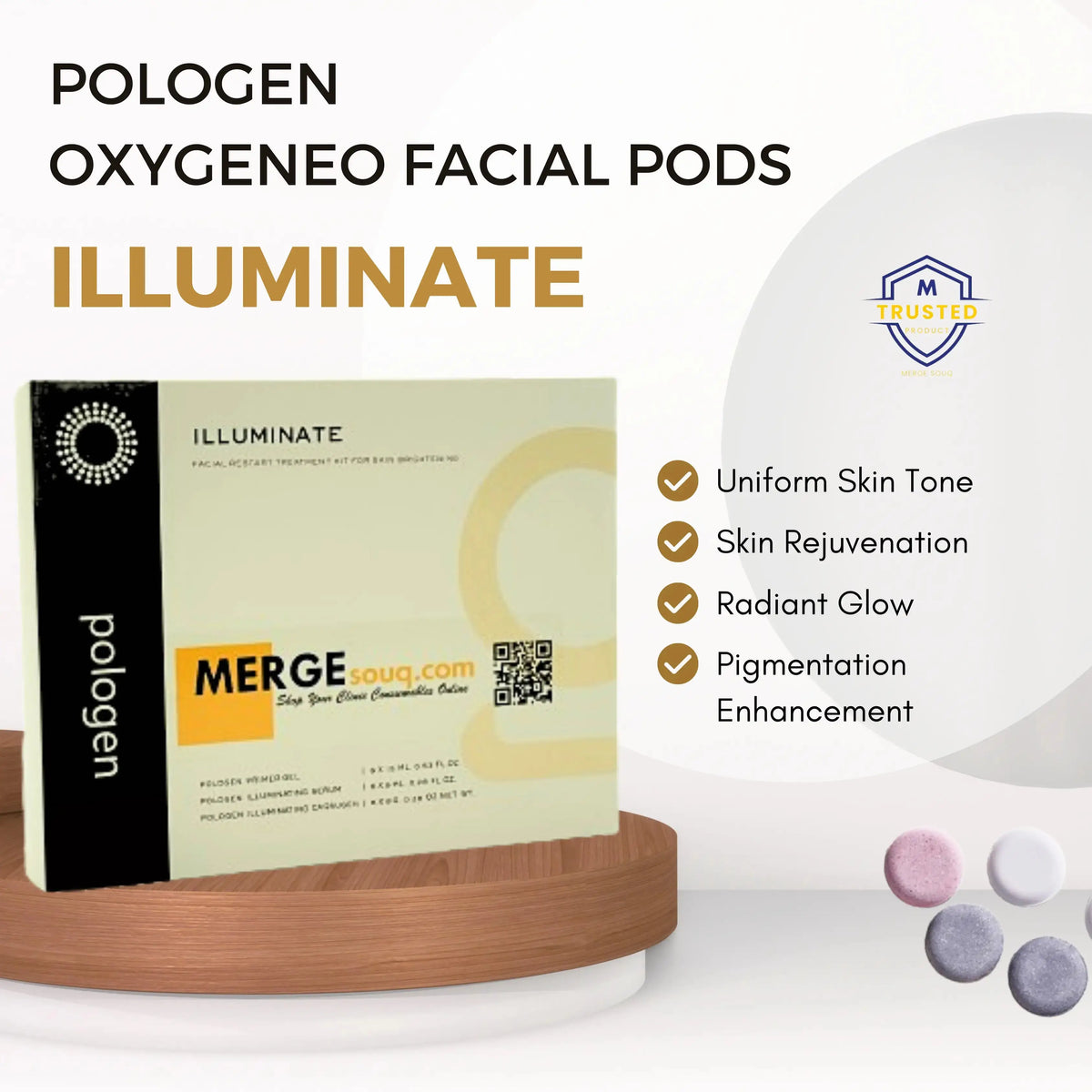 Pologen Geneo illuminate Kit| Best for Oxygen Facial|Buy Now — MERGEsouq