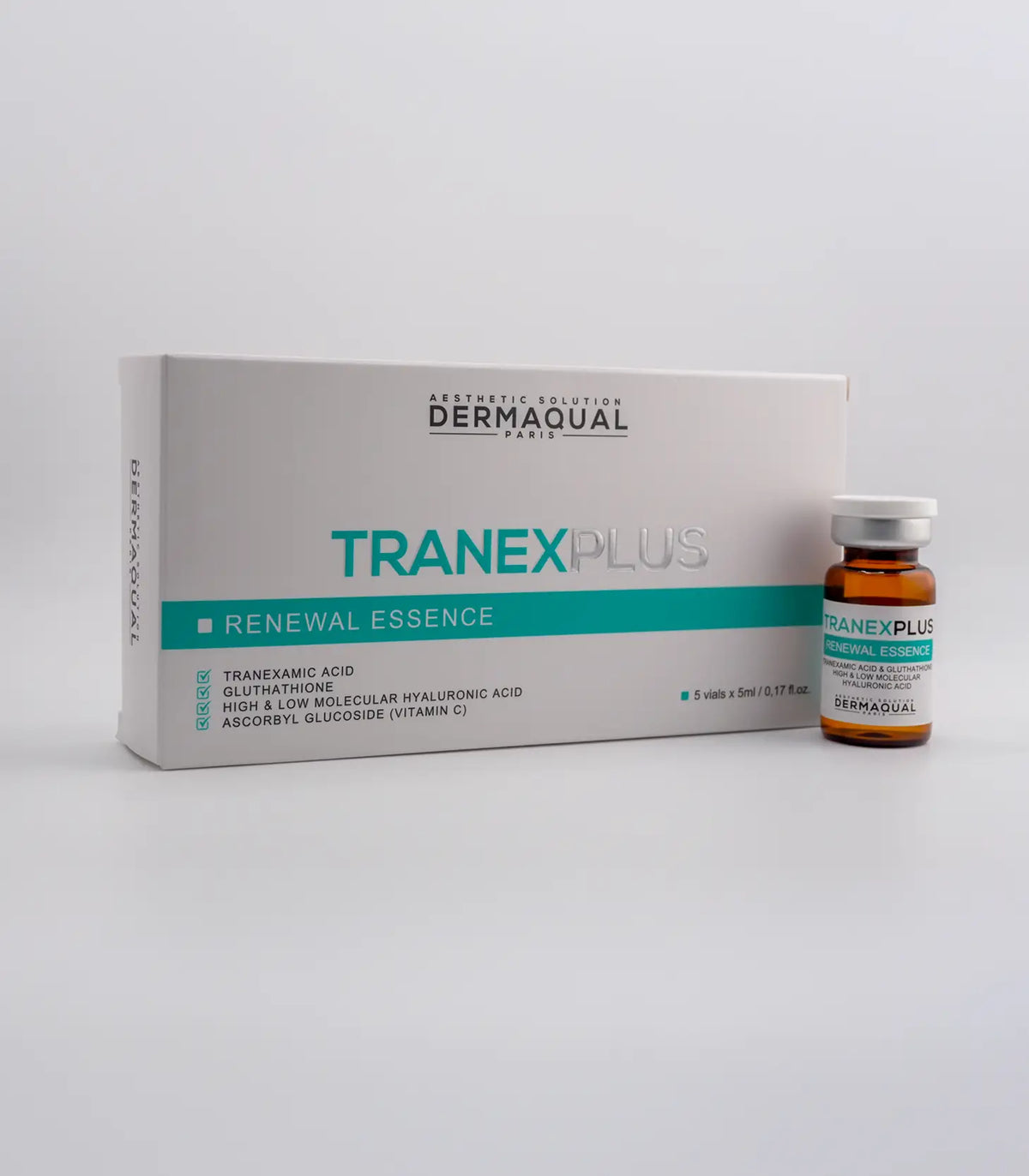 Dermaqual Tranex PLUS™ – 5 Sterile Vials x 5 ml | Skin Brightening ...